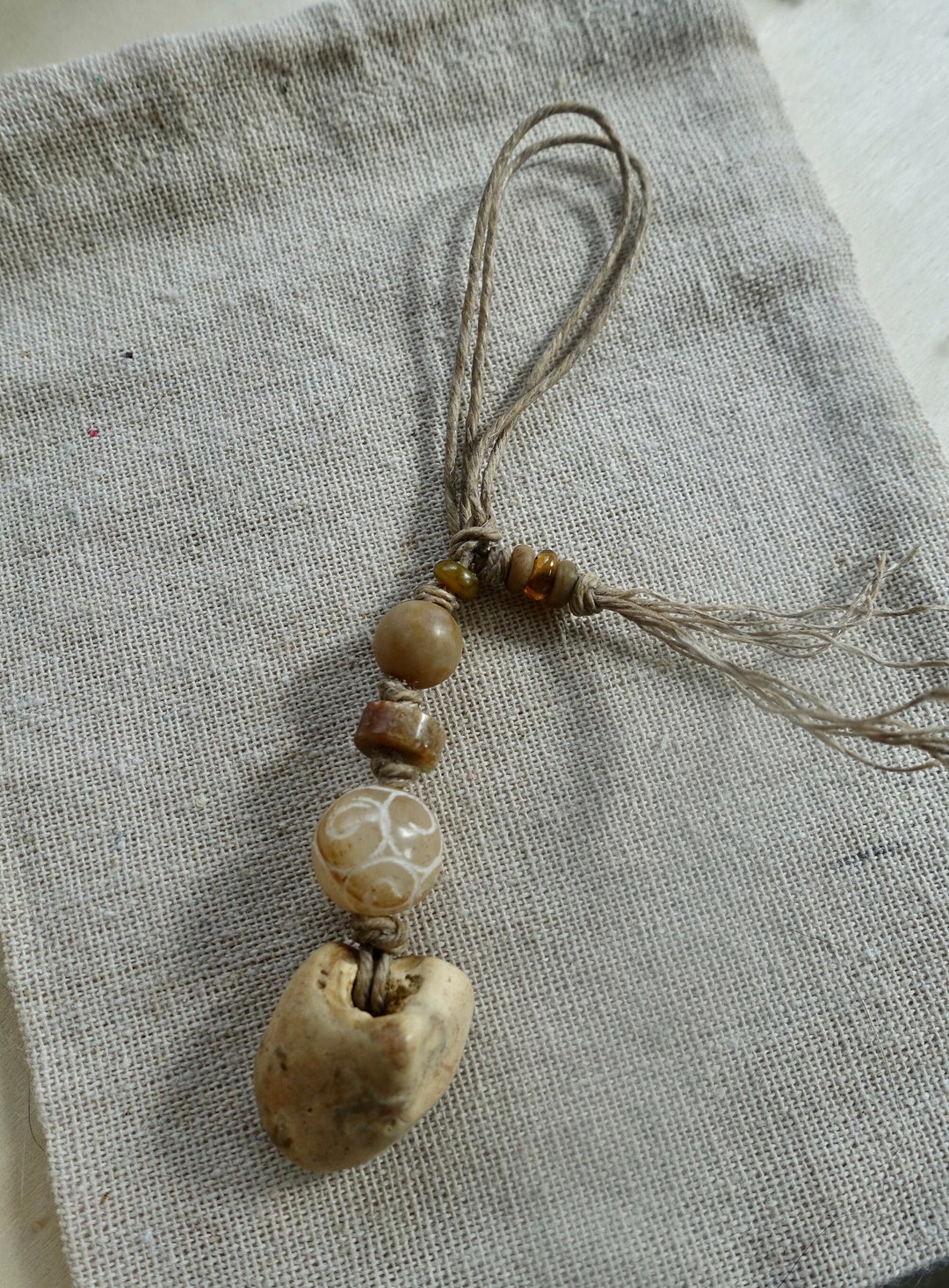 HOME - ALTAR - BAG Charm / Hagstone and Gemstones Charm / New Home Gift ...