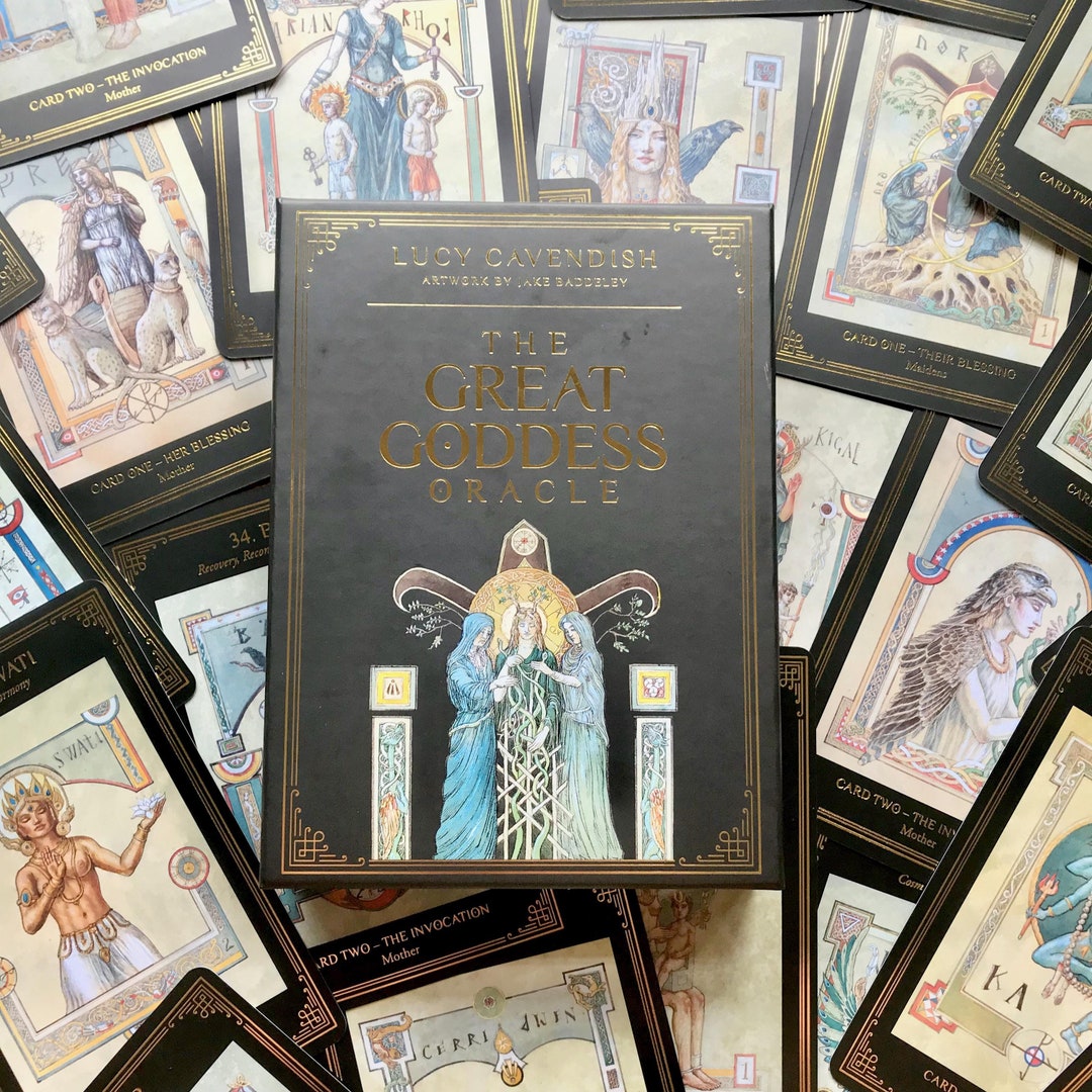 The Great Goddess Oracle by Lucy Cavendish and Jake Baddeley / Oracle ...