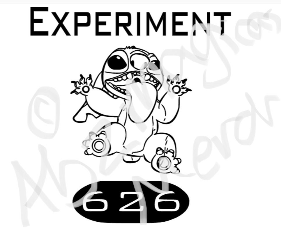 Experiment 626 Design Download - Etsy