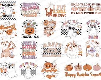 Kid Fall Sublimation Prints, Cute Retro Shirts Bundle, Ready to Press ...