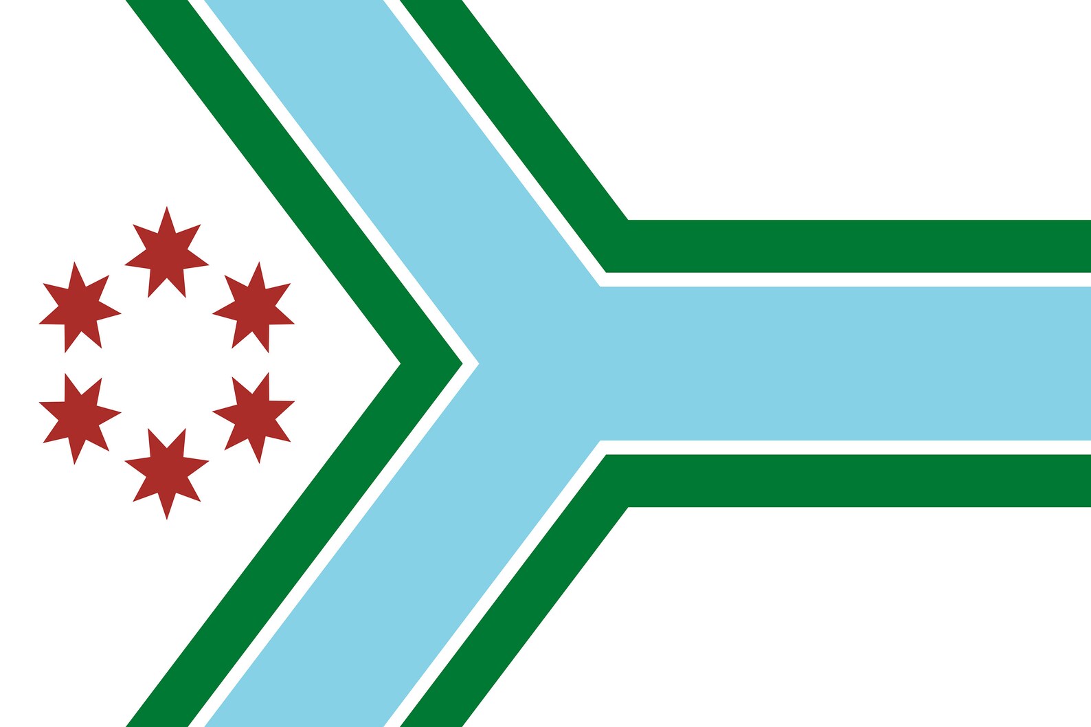 Cook County Flag, Unique Design Print, Double Seams, Bright Colours ...