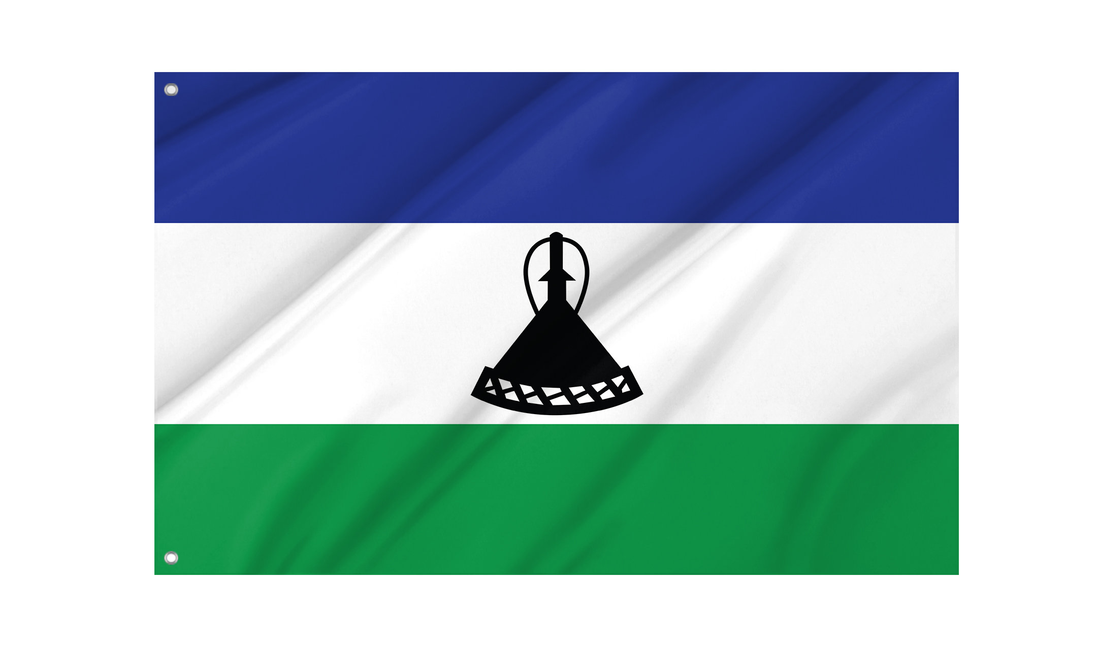Lesotho Flag: Patriotic Design, Indoor/outdoor Use (3x5 Ft) - Etsy