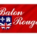 Baton Rouge, Louisiana Flag, Unique Design Print, Double Seams, Bright ...