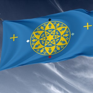 Yavapai Prescott Tribe Flag: Unique Design, Bright Colors (3x5 Ft) - Etsy