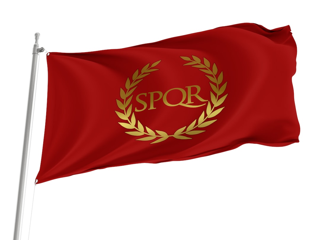Flag Roman Empire, Unique Design Print, Double Sided Large Flag, Size ...
