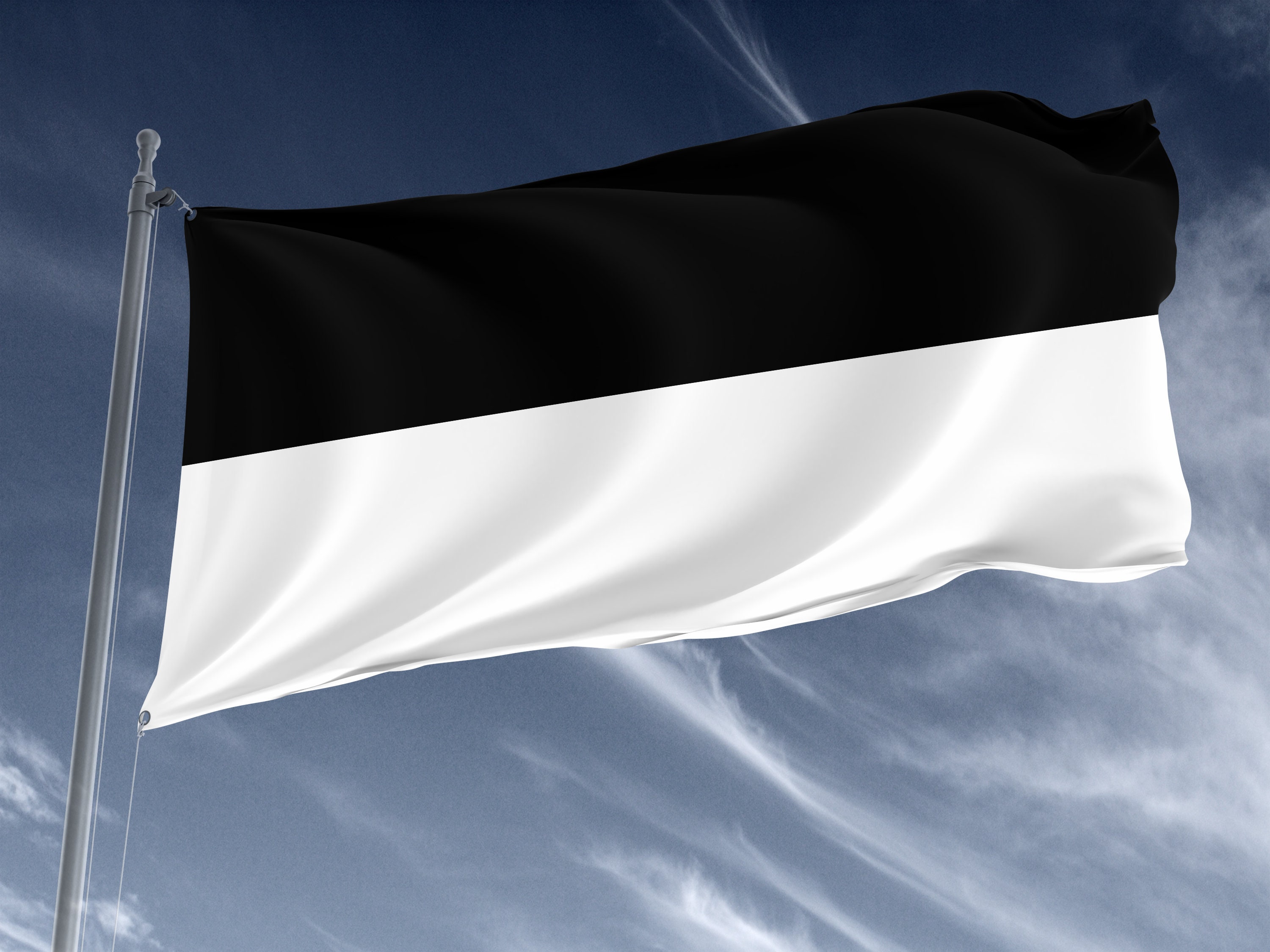 Ulm Flag With Brass Grommets, Unique Design Print, Double Sided Large ...