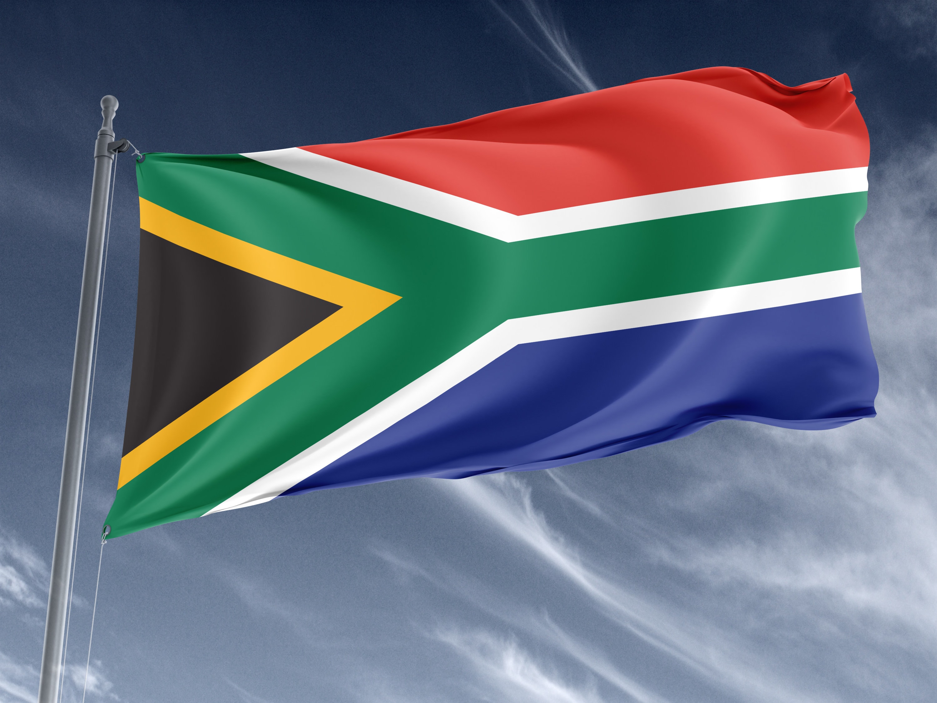Flag of South Africa, Patriotic Flags, Unique Design Print, Flags for ...