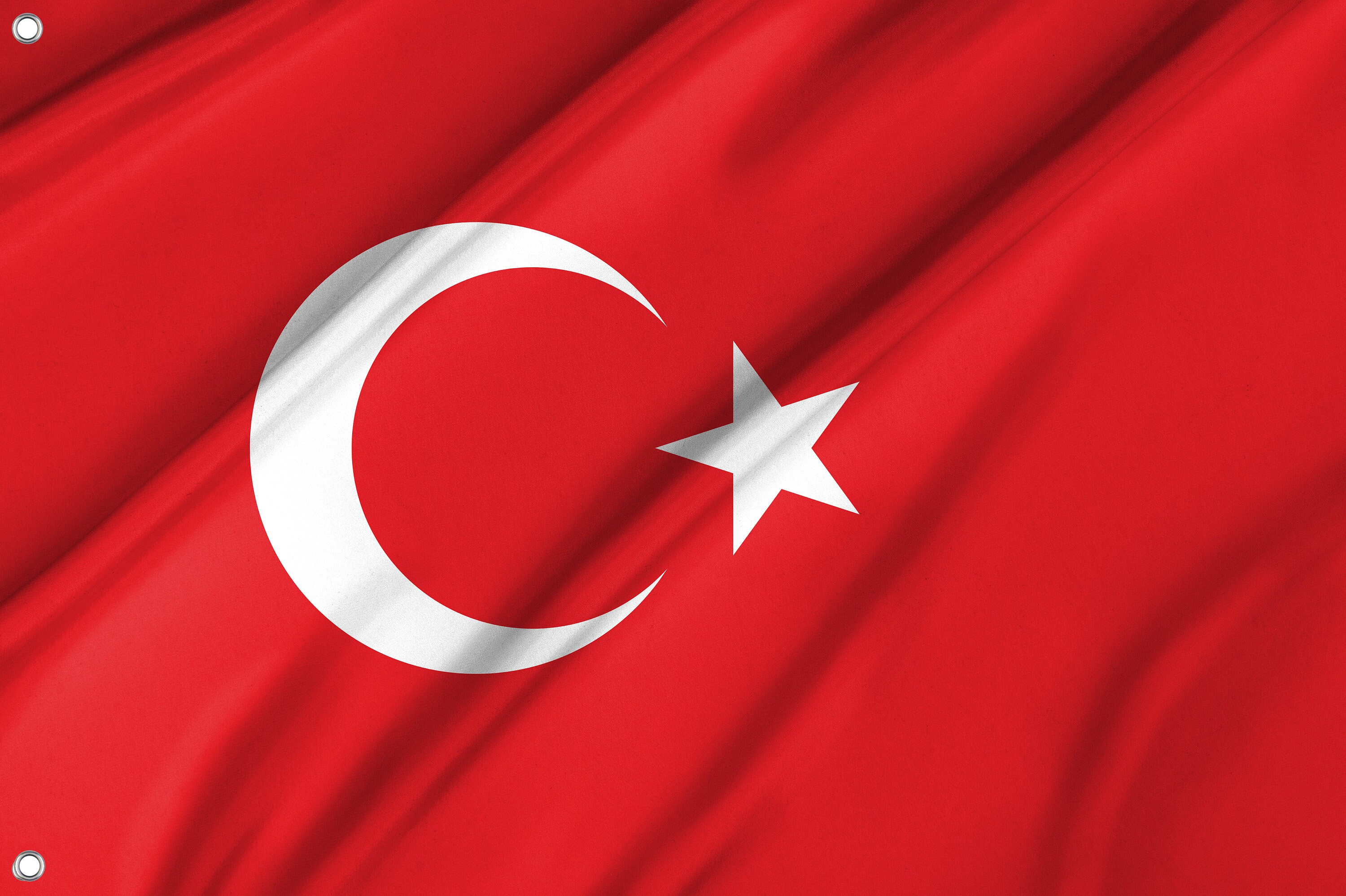 Flag of Turkey, Patriotic Flags, Unique Design Print, Flags for Indoor ...