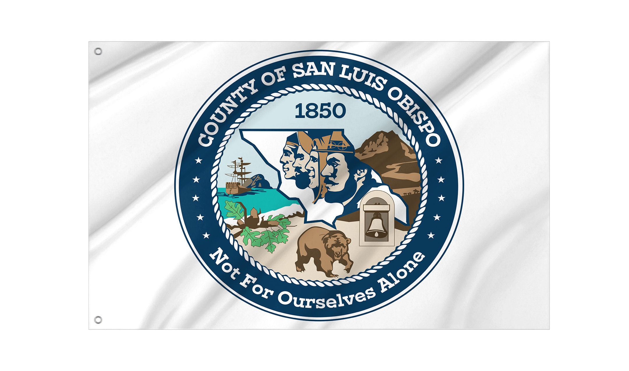San Luis Obispo County California Flag: Unique Design, 3x5 Ft - Etsy