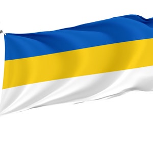 Jena Flag With Brass Grommets, Unique Design Print, Double Sided Large ...