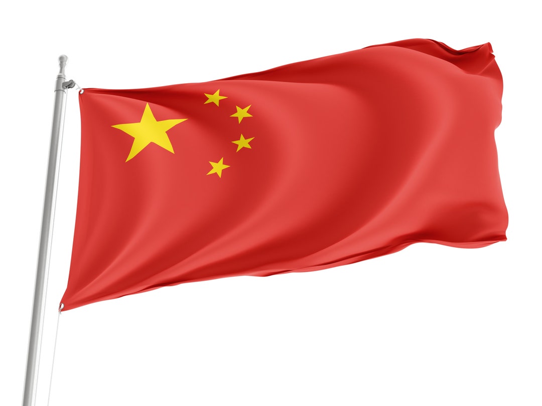 Flag of China, Patriotic Flags, Unique Design Print, Flags for Indoor ...