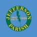 Jefferson Parish, Louisiana Flag, Unique Design Print, Double Seams ...