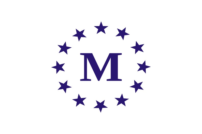 Madrid Iowa Flag Unique Design Print Double Seams Bright - Etsy