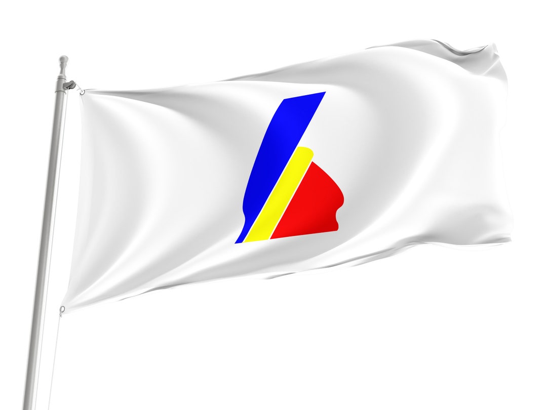 Peoria, Illinois Flag, Unique Design Print, Double Seams, Bright ...