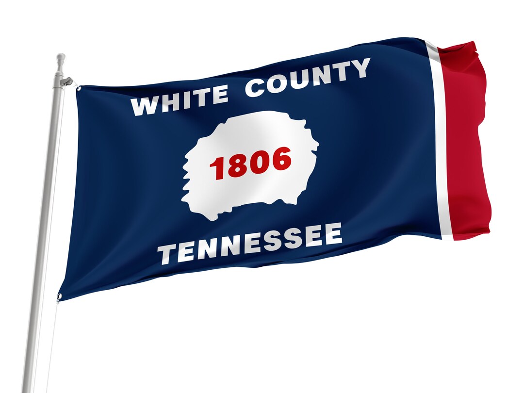 White County Tennessee Flag: Unique Design, Bright Colors (3x5 Ft) - Etsy
