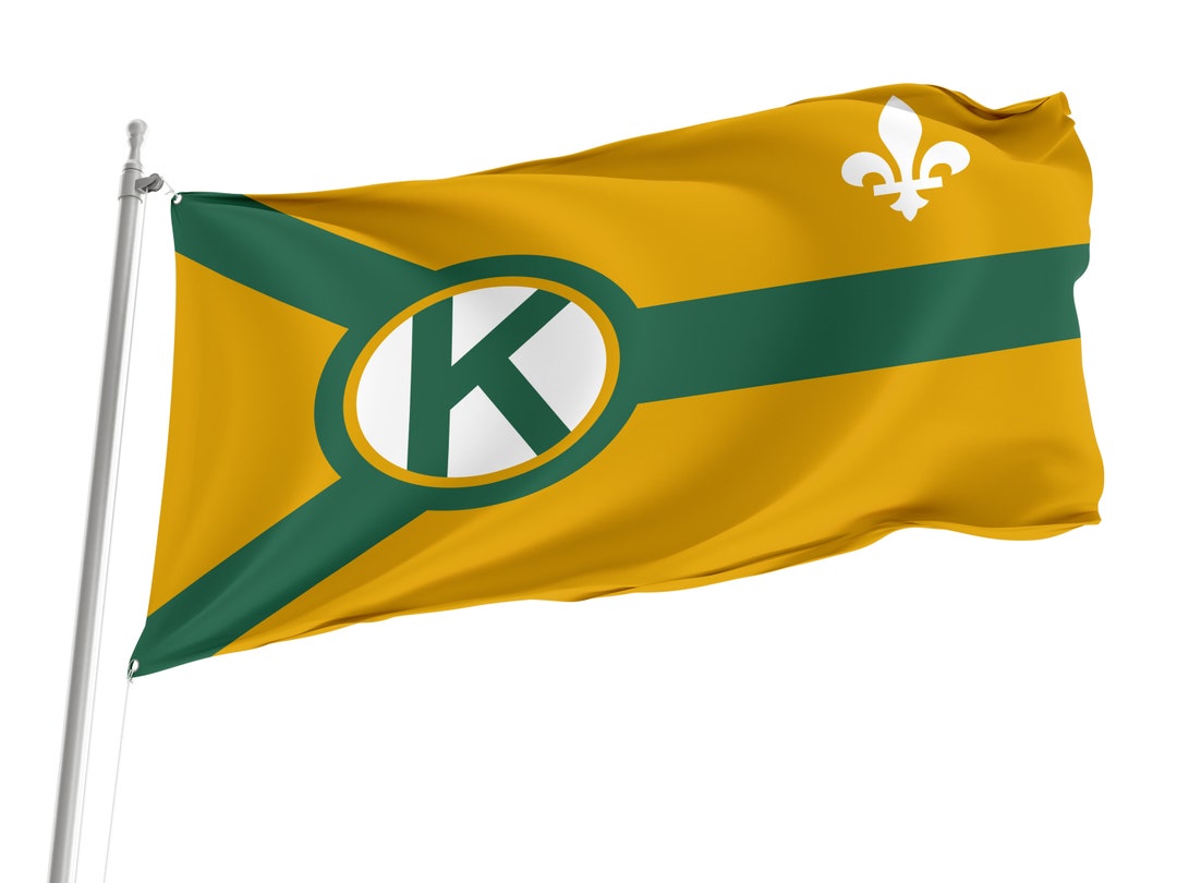 Kenner Louisiana Flag: Unique Design, Bright Colors (3x5 Ft) - Etsy