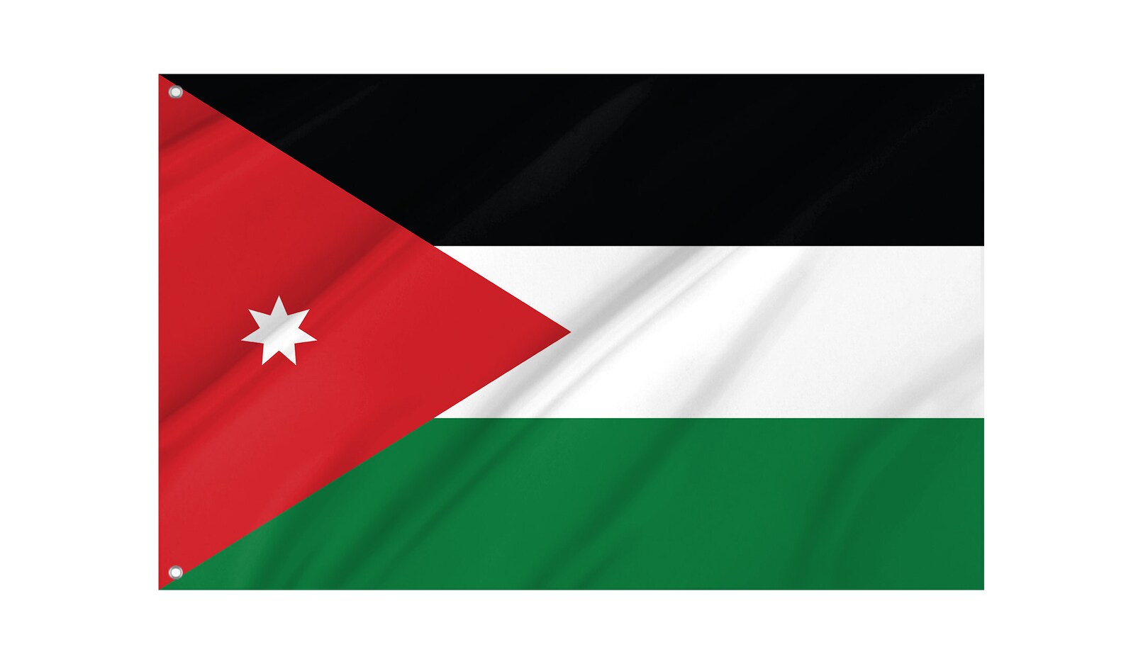 Flag of Jordan, Patriotic Flags, Unique Design Print, Flags for Indoor ...