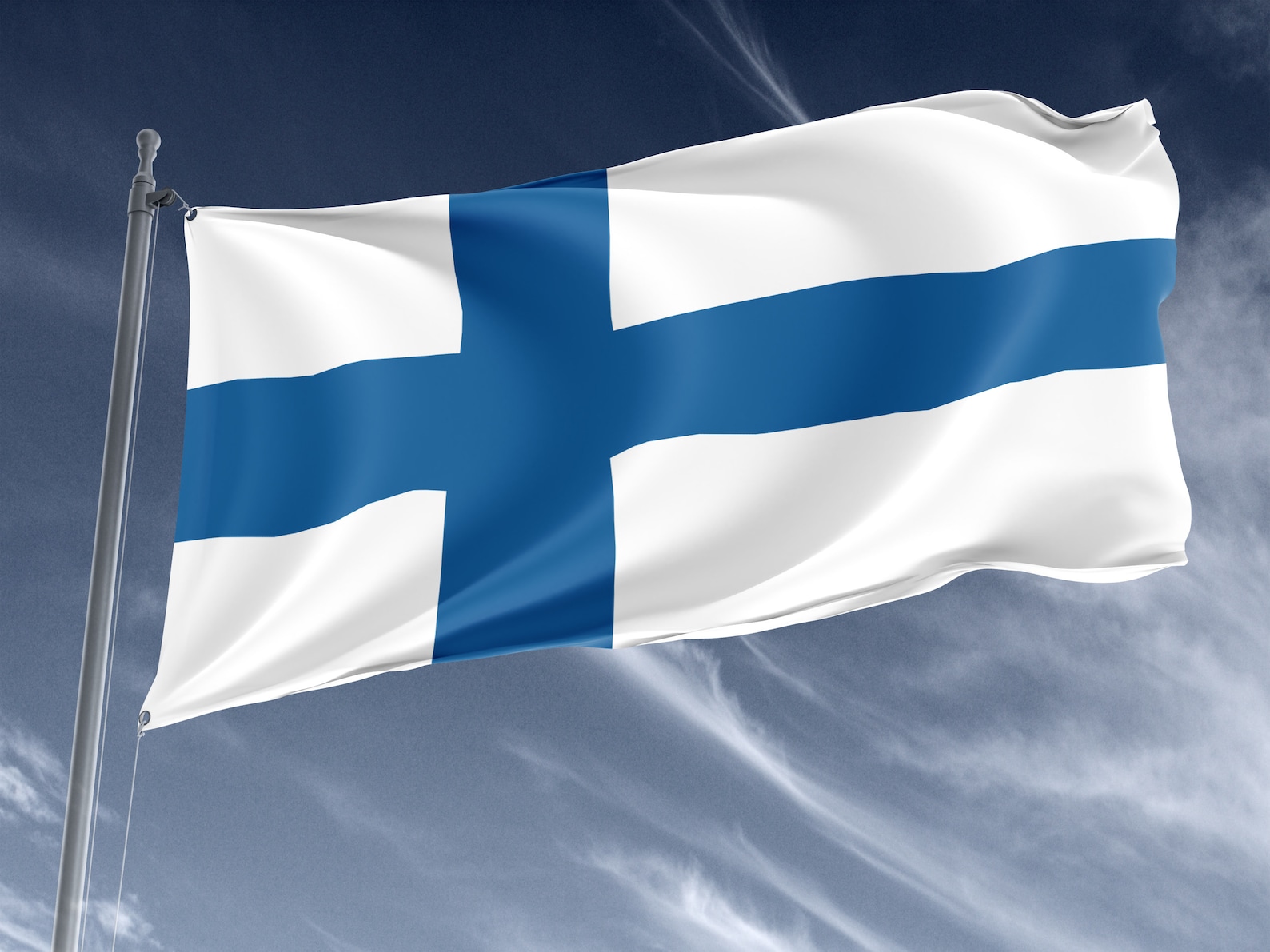 Flag of Finland, Patriotic Flags, Unique Design Print, Flags for Indoor ...