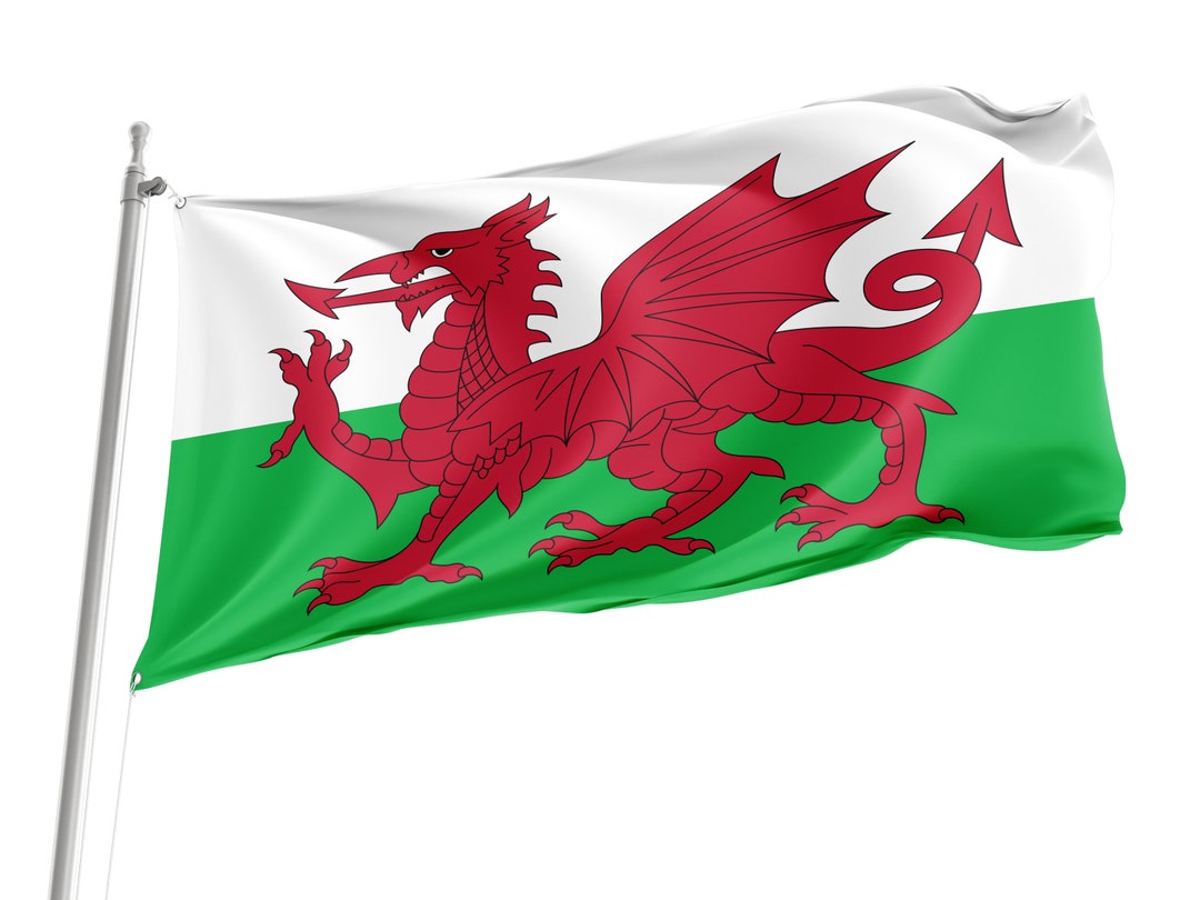 Flag of Wales, Patriotic Flags, Unique Design Print, Flags for Indoor ...