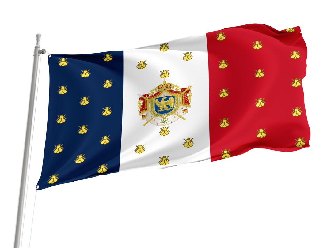Flag Imperial Standard of Napoléon III With Brass Grommets, Unique ...