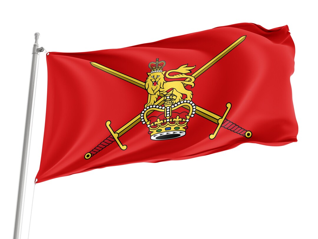 Flag of British Army, Unique Design Print, Flags for Indoor & Outdoor ...