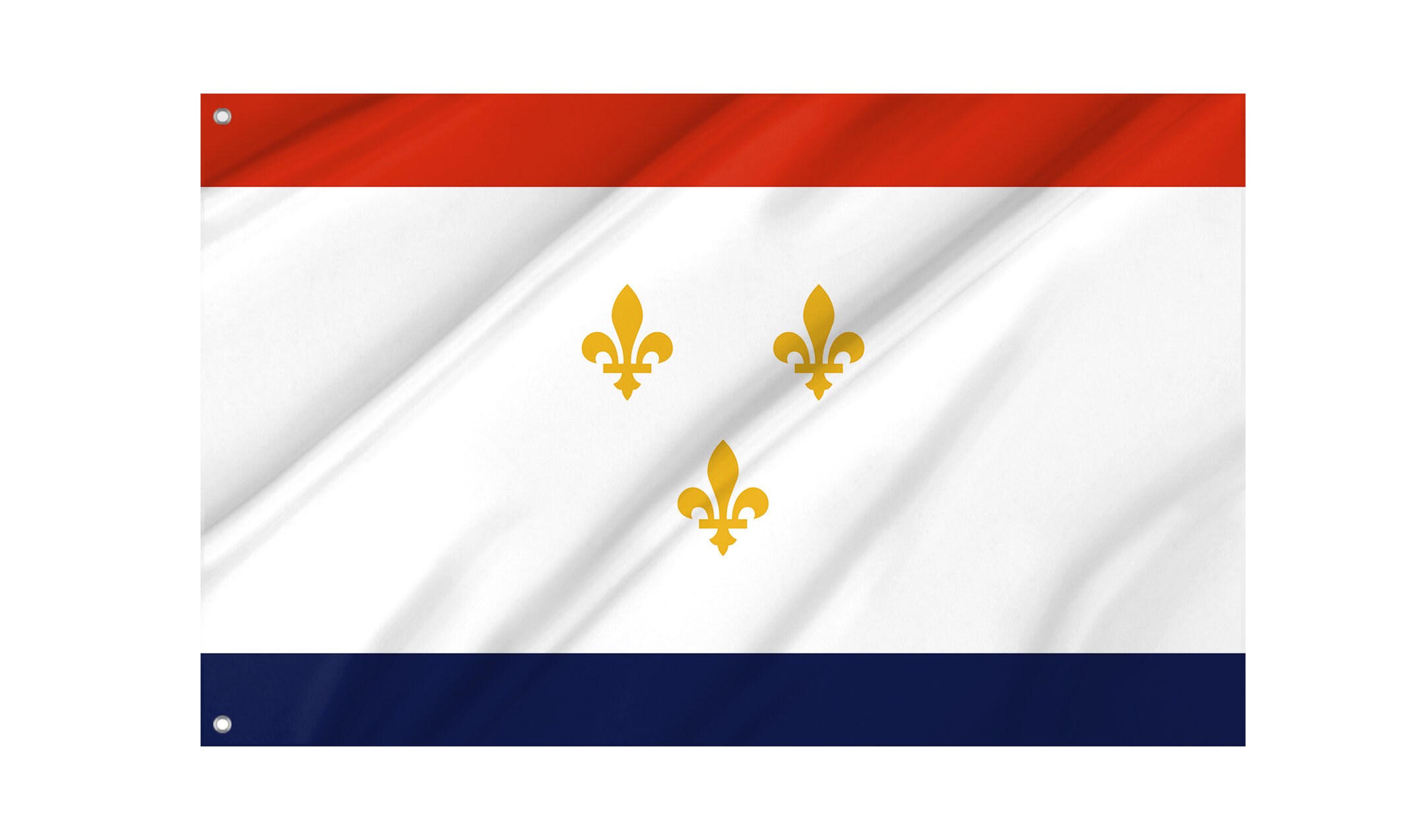 New Orleans Louisiana Flag: Unique Design, Bright Colors (3x5 Ft) - Etsy