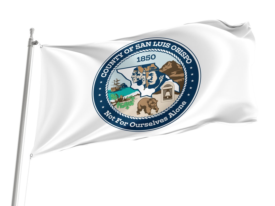 San Luis Obispo County California Flag: Unique Design, 3x5 Ft - Etsy