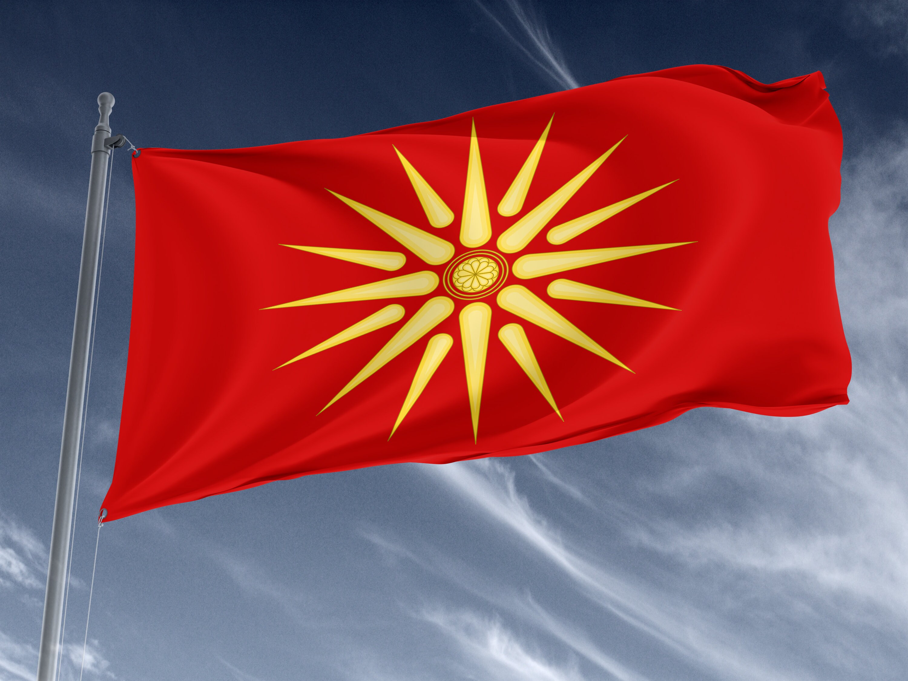 Old Macedonian Flag