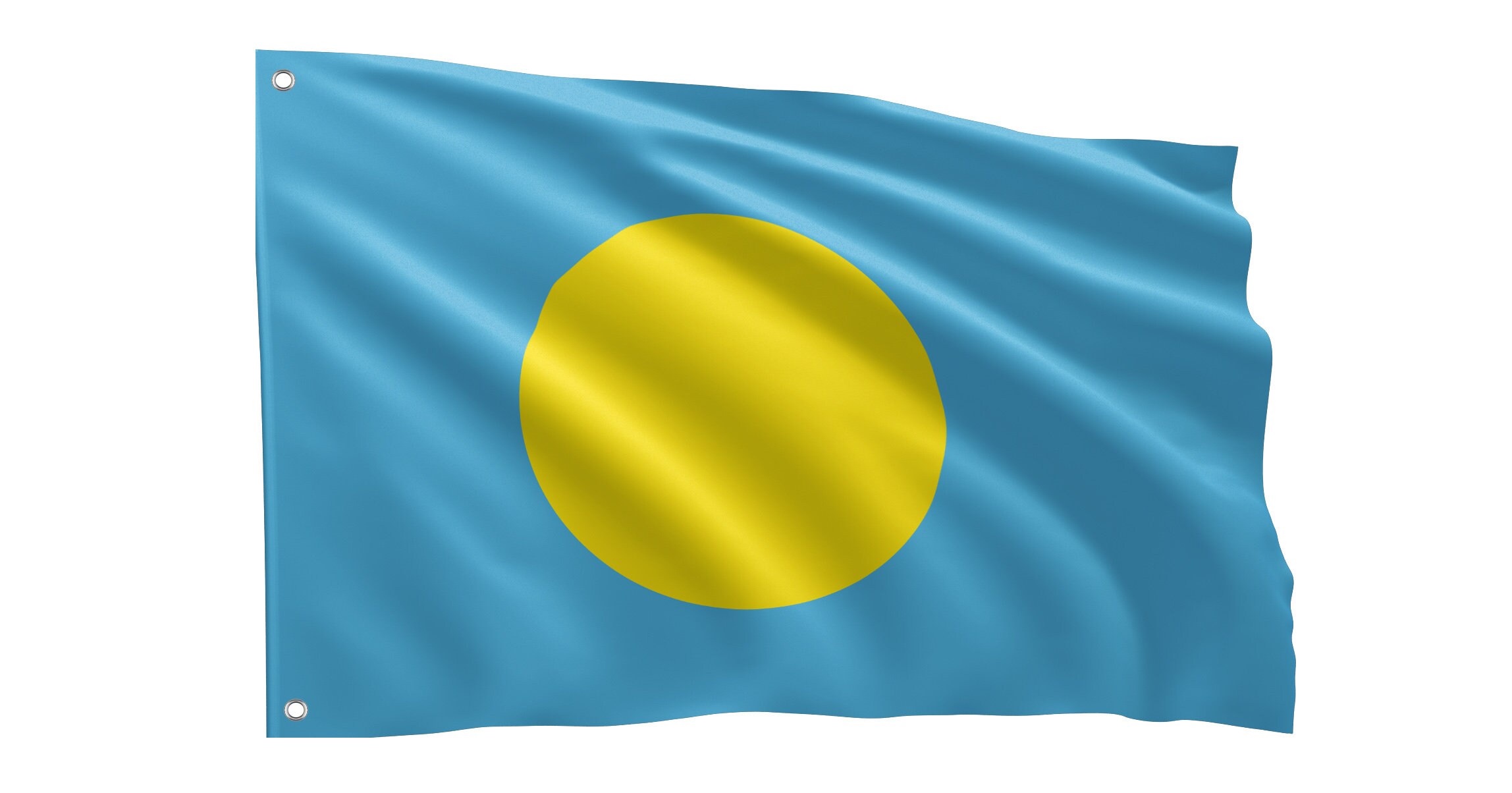 Flag of Palau Patriotic Flags Unique Design Print Flags for - Etsy