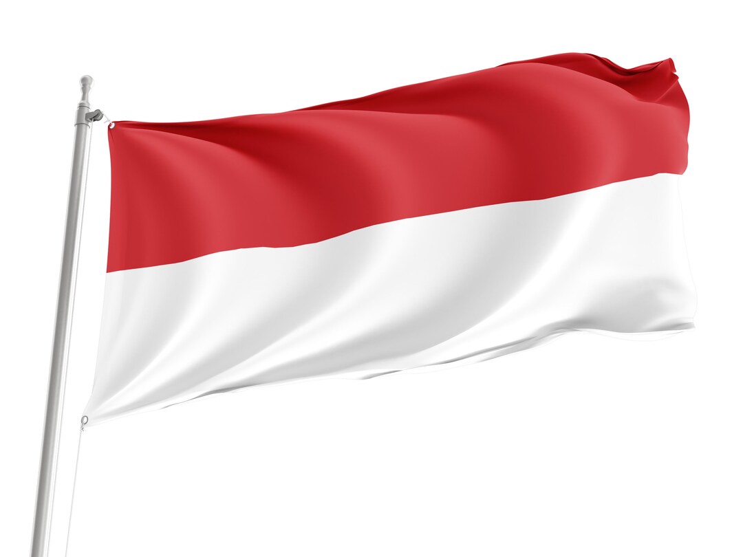 Flag of Monaco, Patriotic Flags, Unique Design Print, Flags for Indoor ...