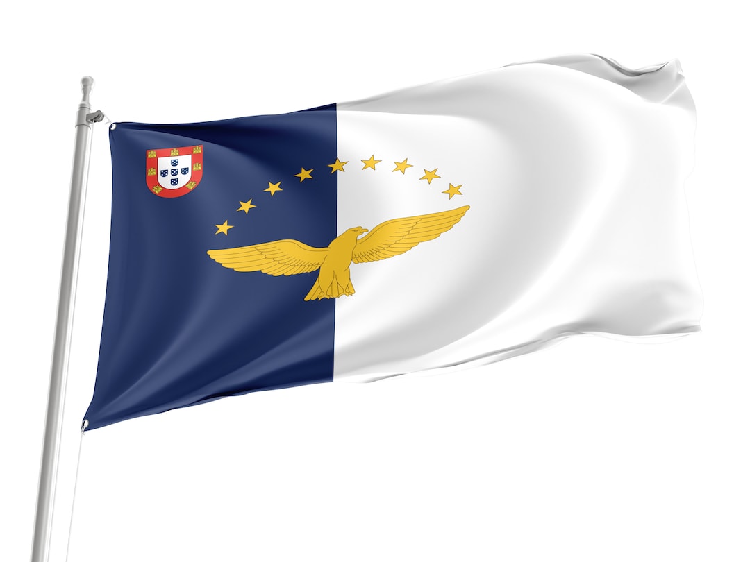 Azores Flag: Unique Design Print, Indoor/outdoor Use (3x5 Ft) - Etsy