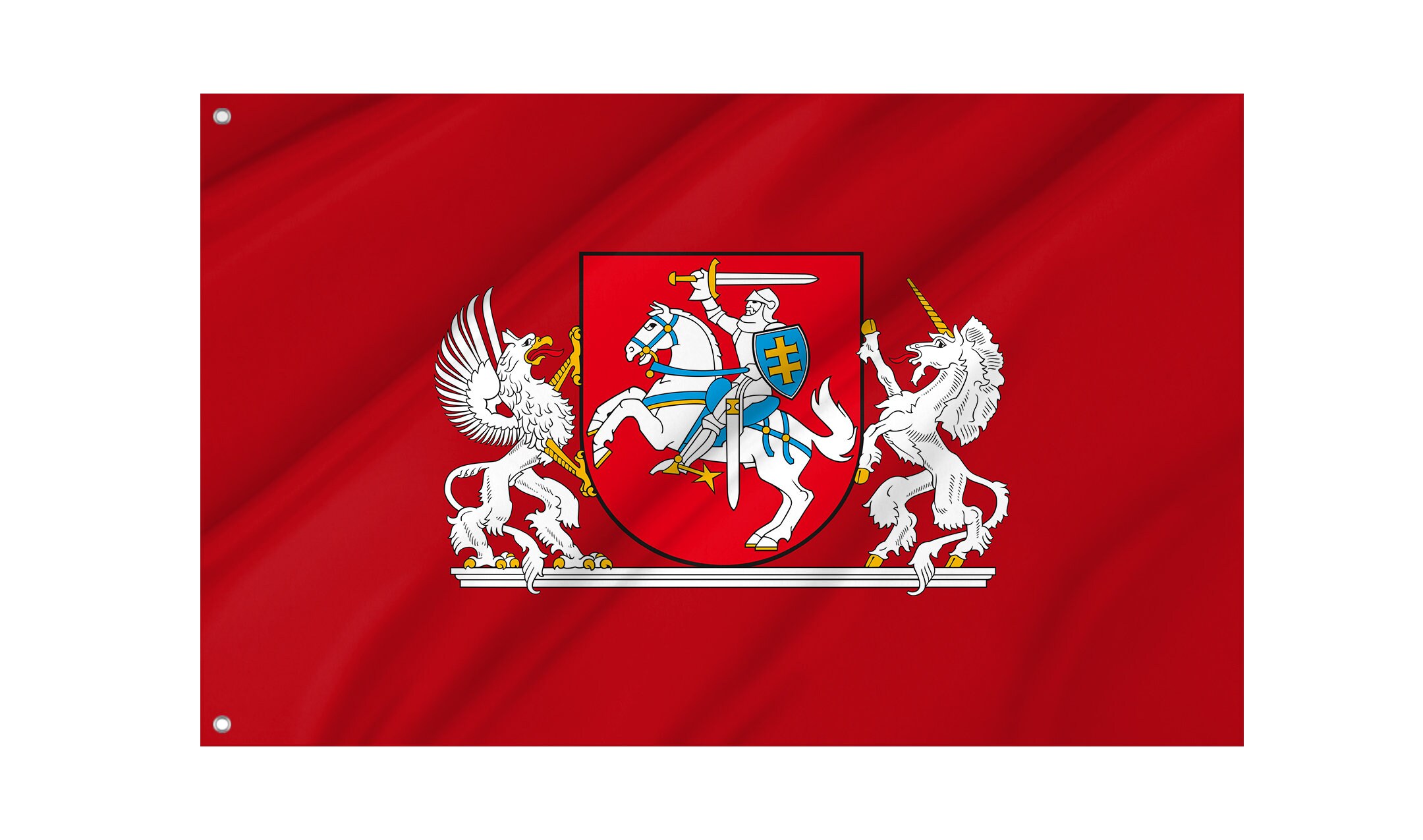 Flag of President of Lithuania With Brass Grommets, Unique Design Print ...