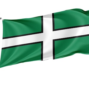 Flag of Devon, Unique Design Print, Flags for Indoor & Outdoor Use ...
