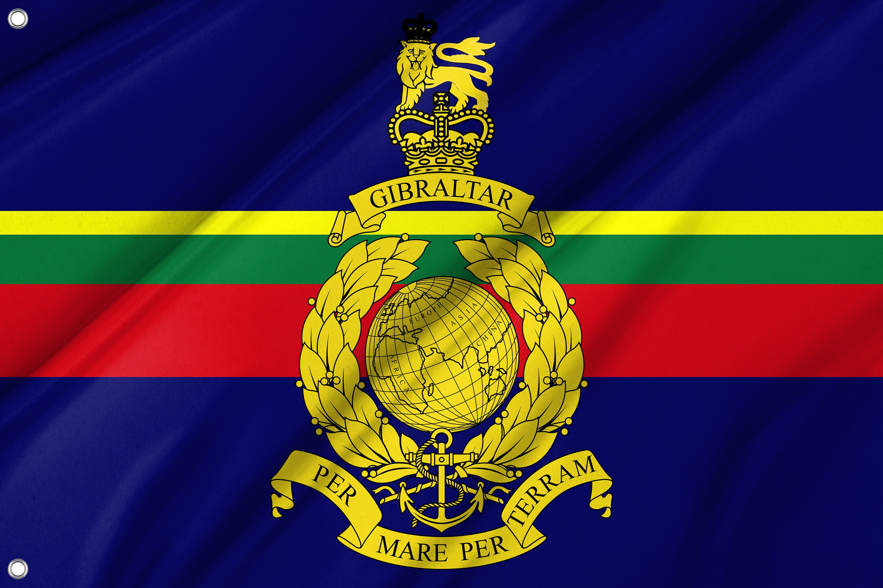 Flag of Royal Marines, Unique Design Print, Flags for Indoor & Outdoor ...