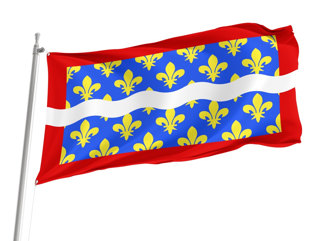 Cher France Flag: Unique Design Print With Brass Grommets (3x5 Ft) - Etsy