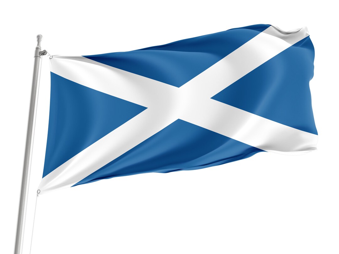 Flag of Scotland, Patriotic Flags, Unique Design Print, Flags for ...