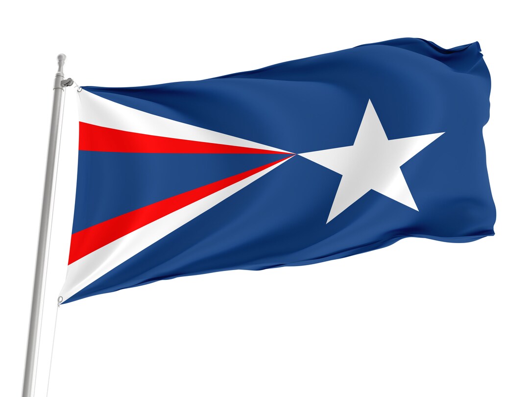 Anthony, Texas Flag, Unique Design Print, Double Seams, Bright Colours ...
