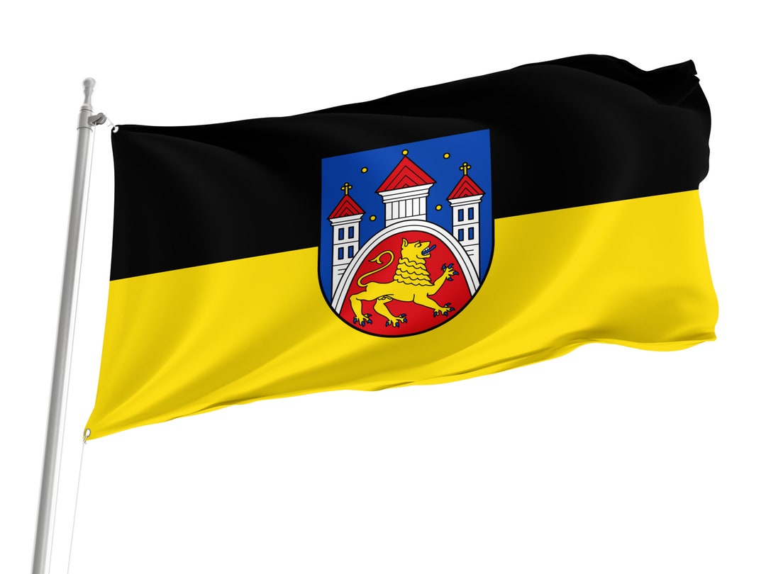 Göttingen Flag With Brass Grommets, Unique Design Print, Double Sided ...