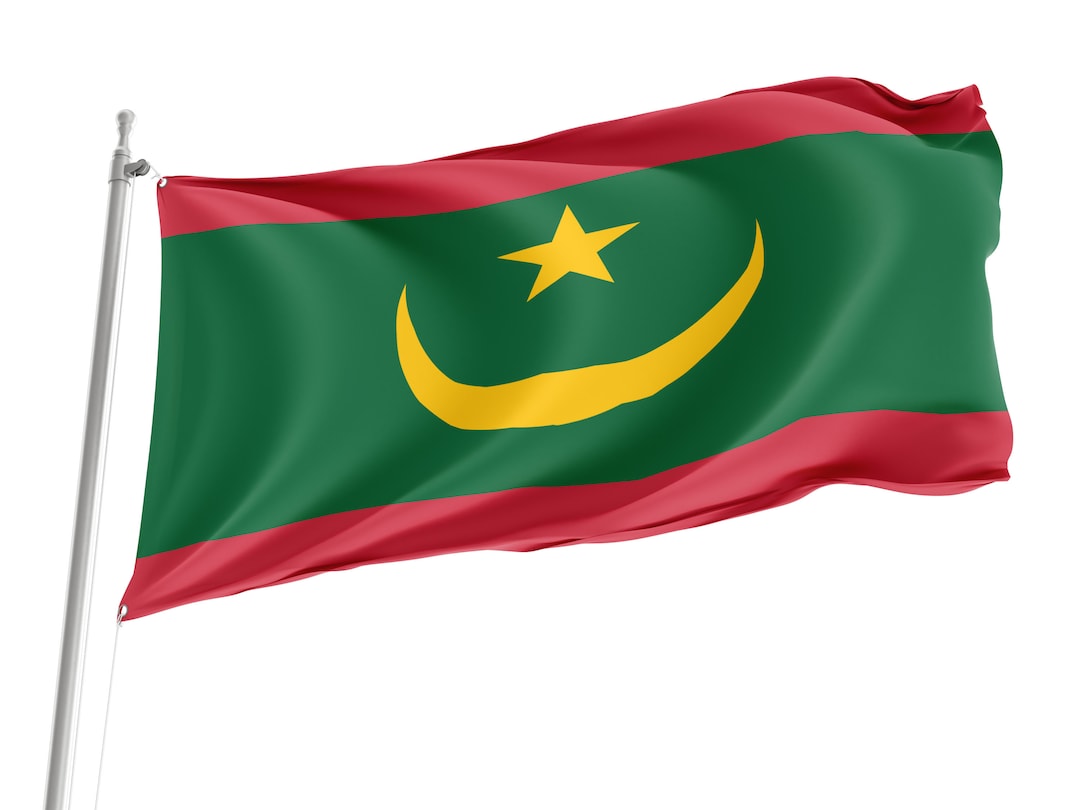 Flag of Mauritania, Patriotic Flags, Unique Design Print, Flags for ...