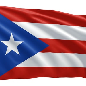 Puerto Rico Flag: Patriotic Indoor/outdoor Banner (3x5 Ft) - Etsy