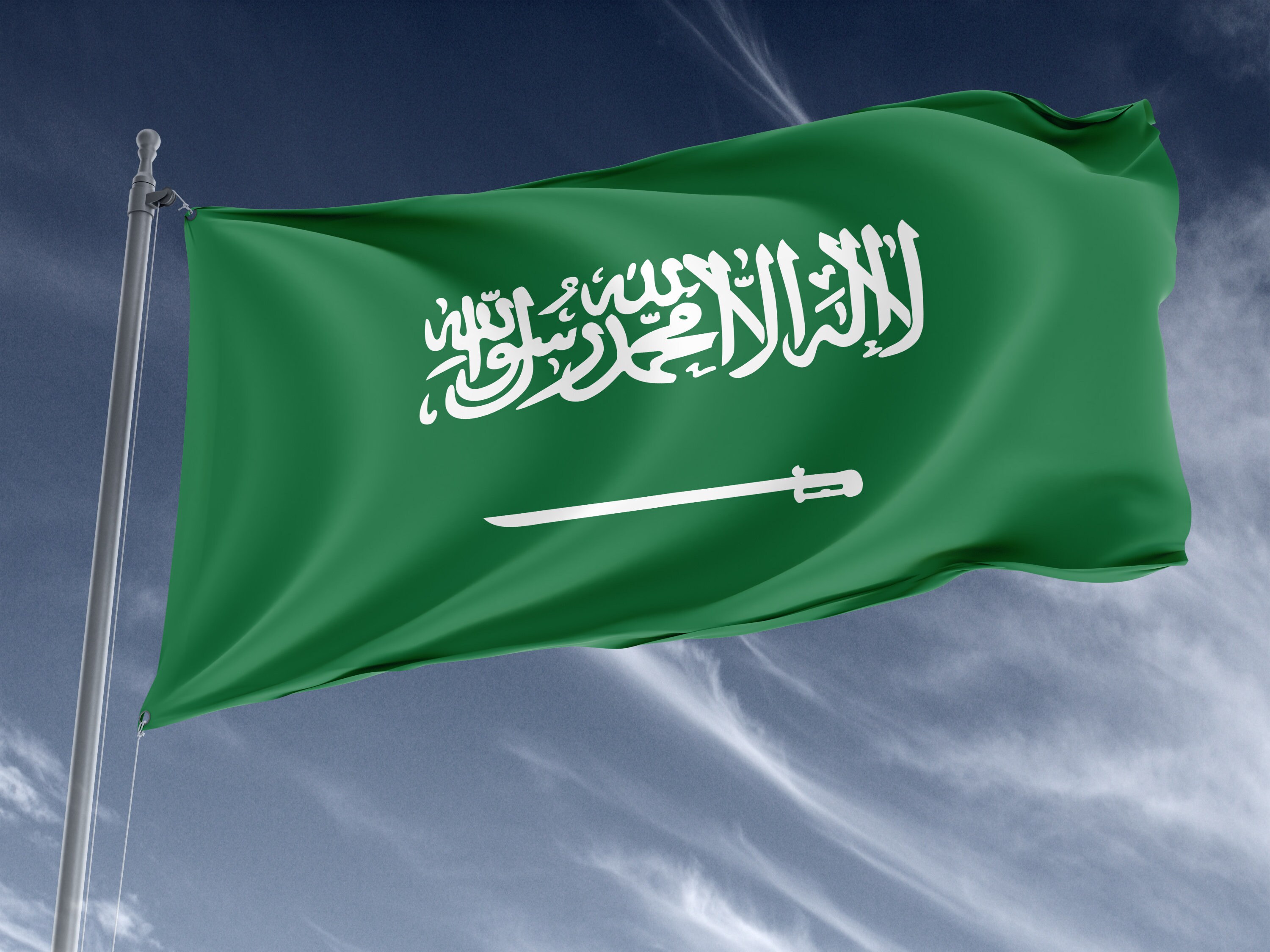 Flag of Saudi Arabia, Patriotic Flags, Unique Design Print, Flags for ...
