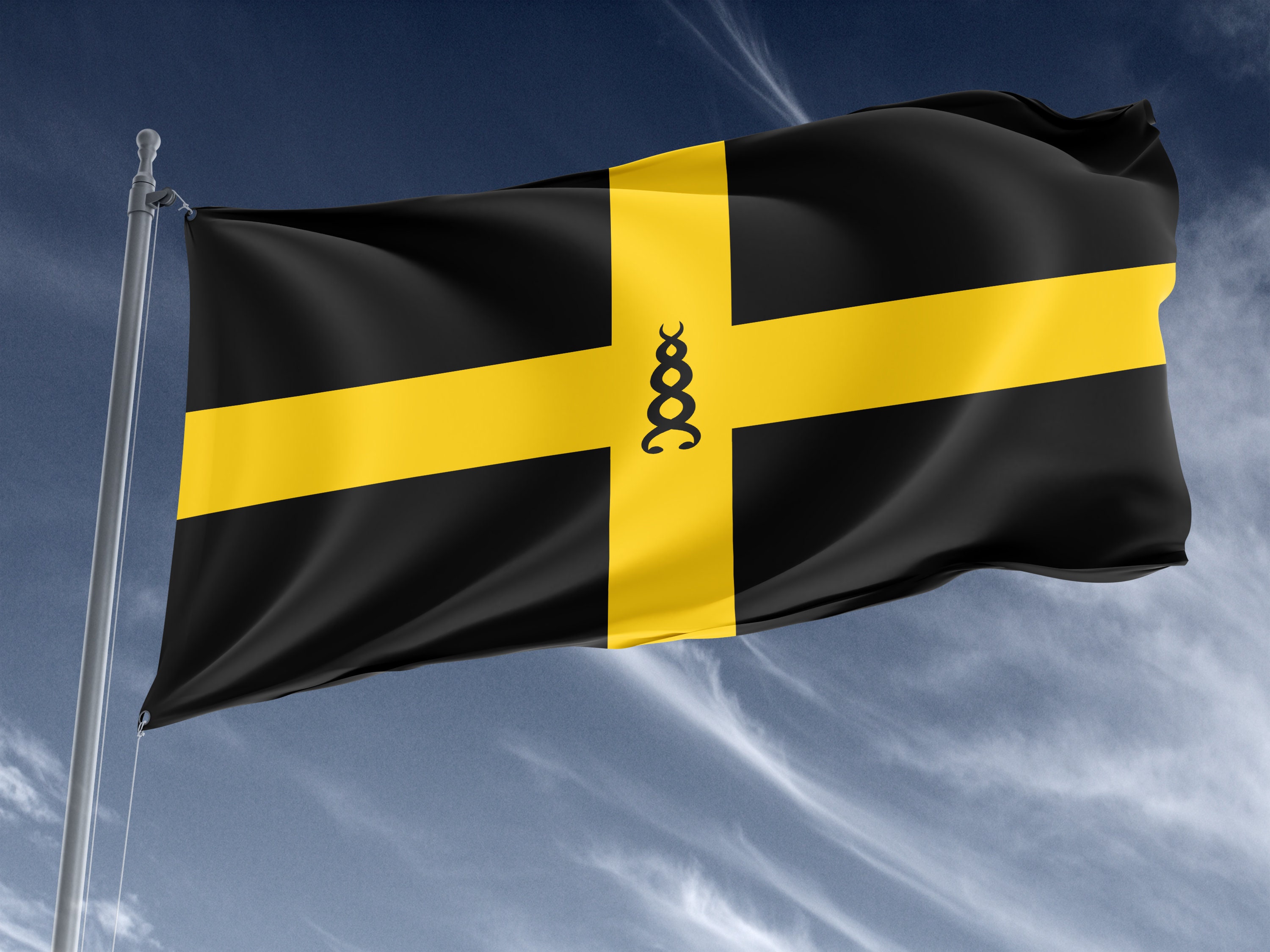 Flag of Jjoao Jara Miembro Fundador CONAVEX, Chile, Unique Design Print ...