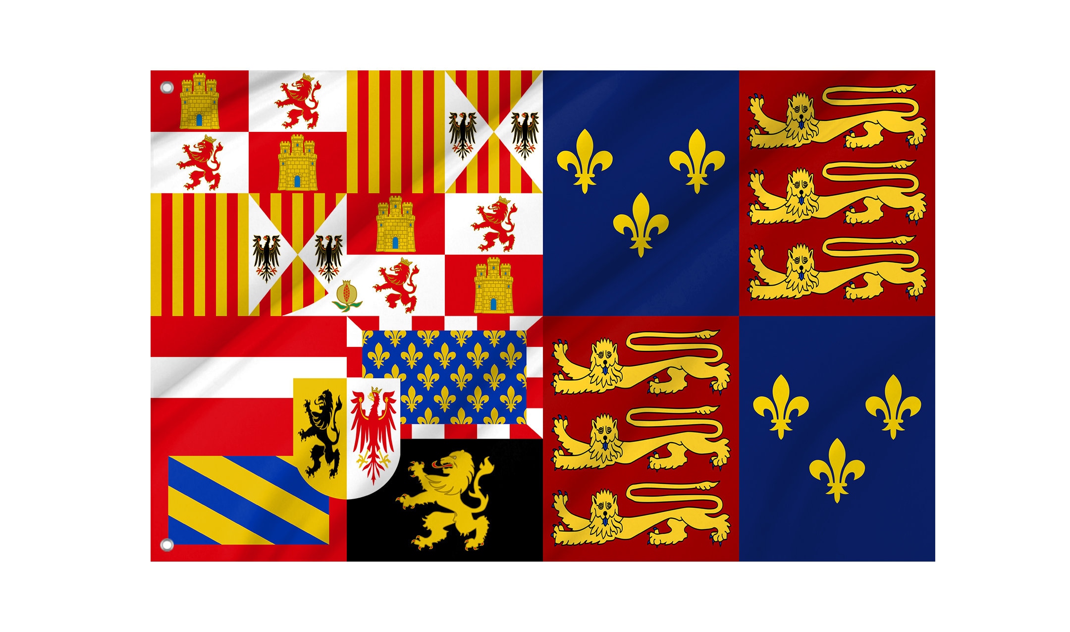 Standard of Philip of Austria as Prince of Asturias and King Consort of ...