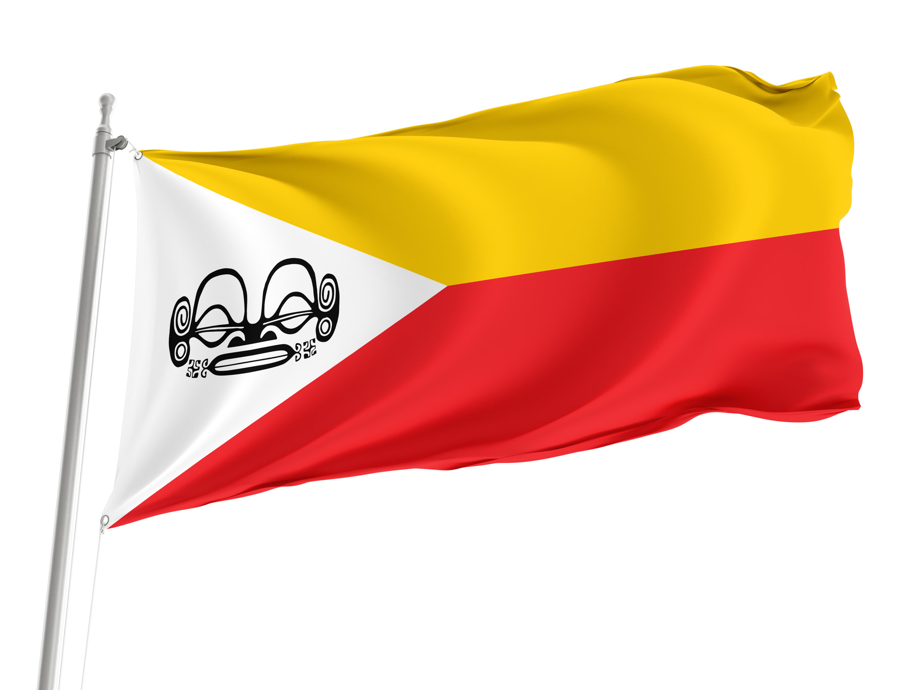 Flag of Marquesas Islands, Part of French Polynesia, Unique Design ...