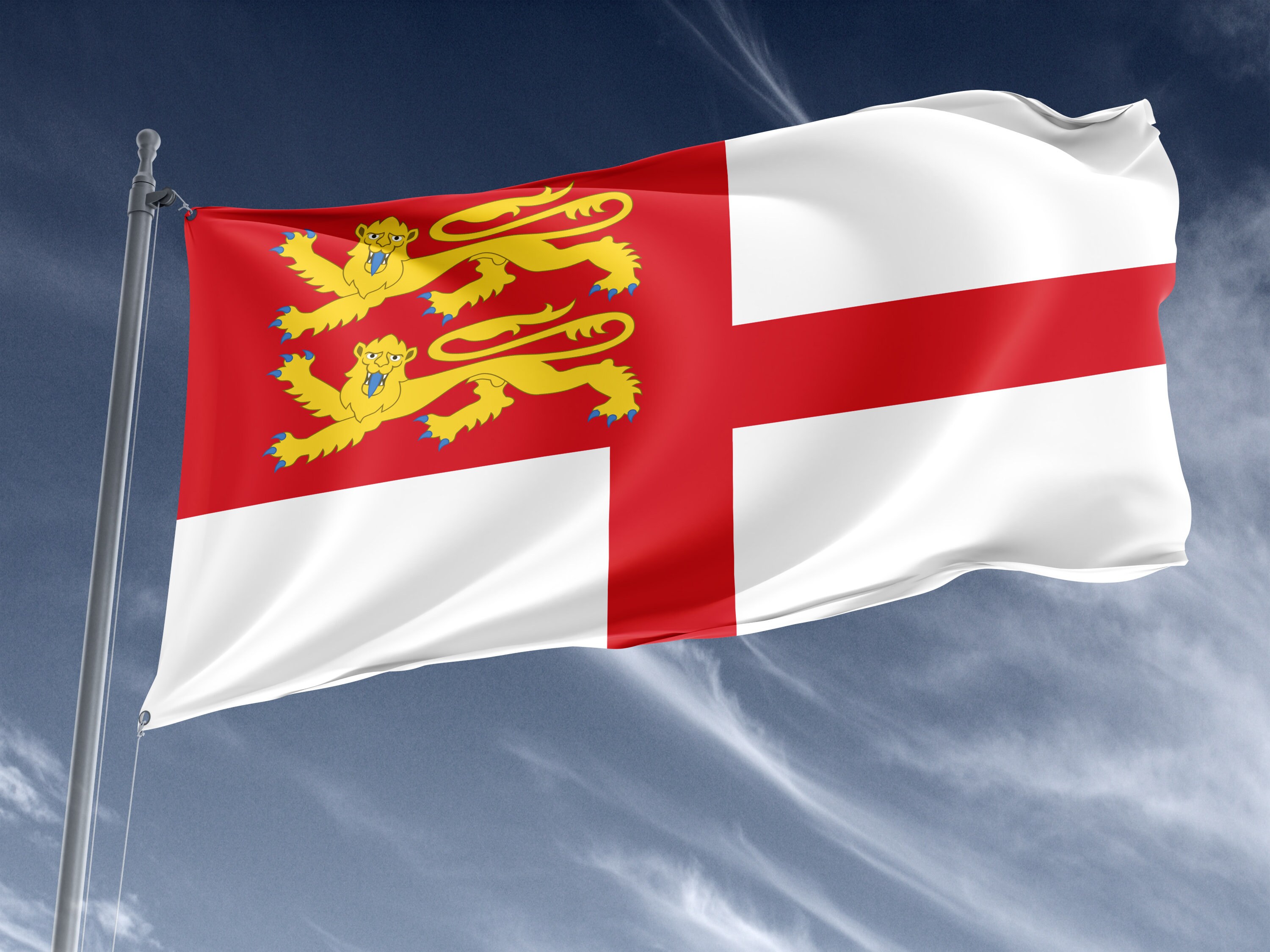 Flag of Sark, Unique Design Print, Flags for Indoor & Outdoor Use ...