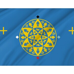 Yavapai Prescott Tribe Flag: Unique Design, Bright Colors (3x5 Ft) - Etsy