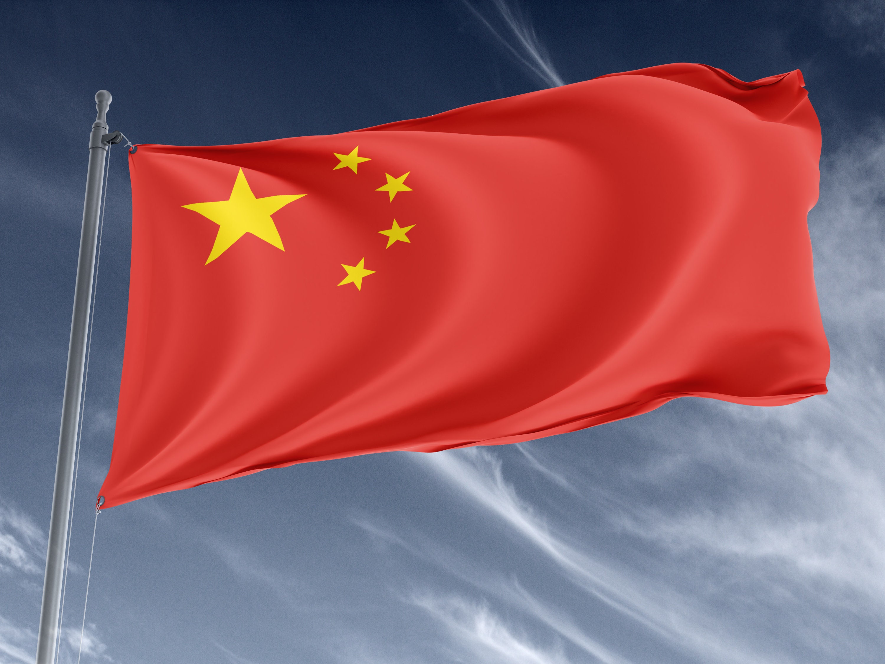 Flag of China, Patriotic Flags, Unique Design Print, Flags for Indoor ...