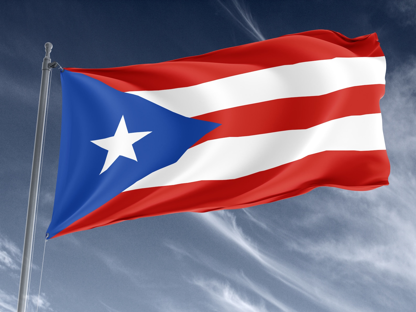 Flag of Puerto Rico, Patriotic Flags, Unique Design Print, Flags for ...
