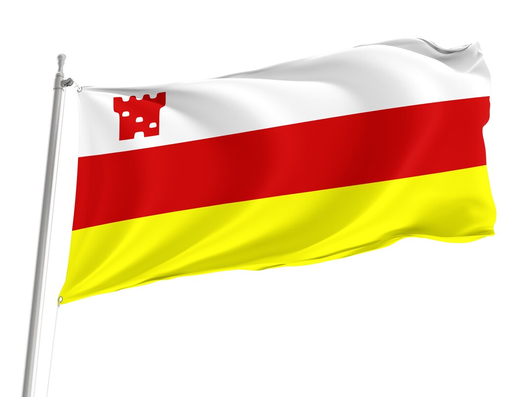 Flag of Santa Barbara, California With Brass Grommets, Unique Design ...