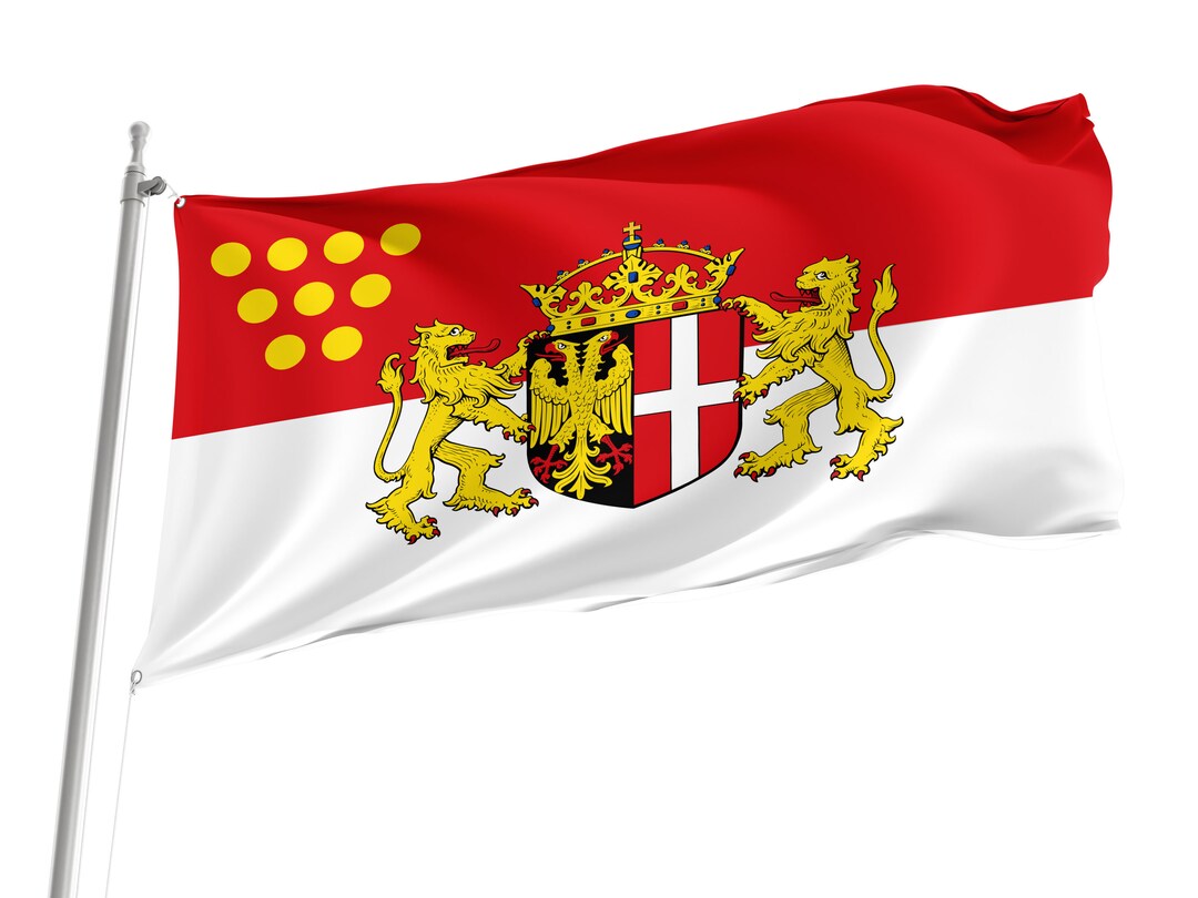 Neuss Flag With Brass Grommets, Unique Design Print, Double Sided Large ...
